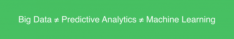 Predictive Analytics 101 - the basics explained for non-developers (Part 2)