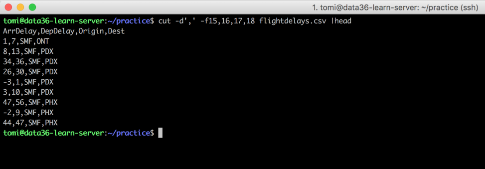 Data Coding 101 - 4 more command line tools: sed, awk, join, date