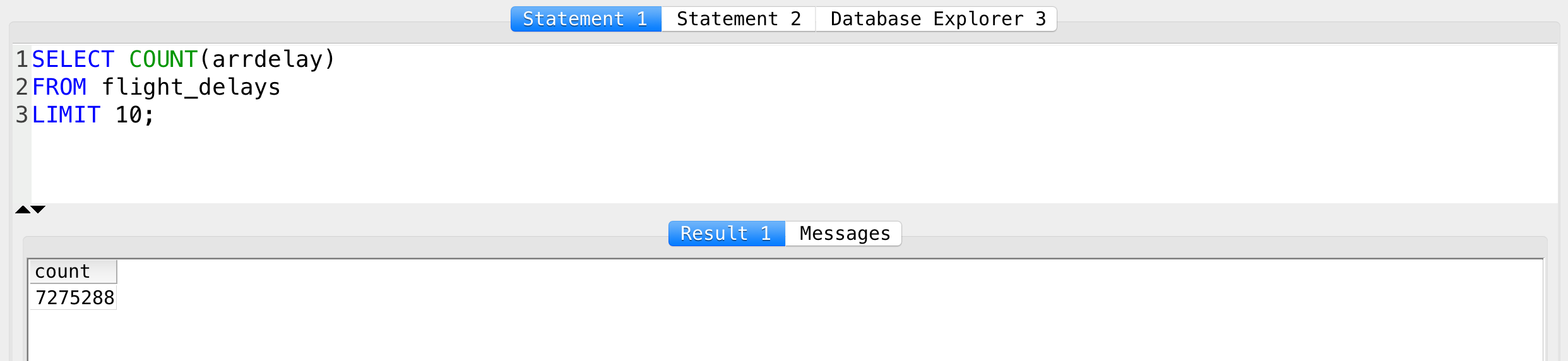 SQL COUNT Function Column Data36