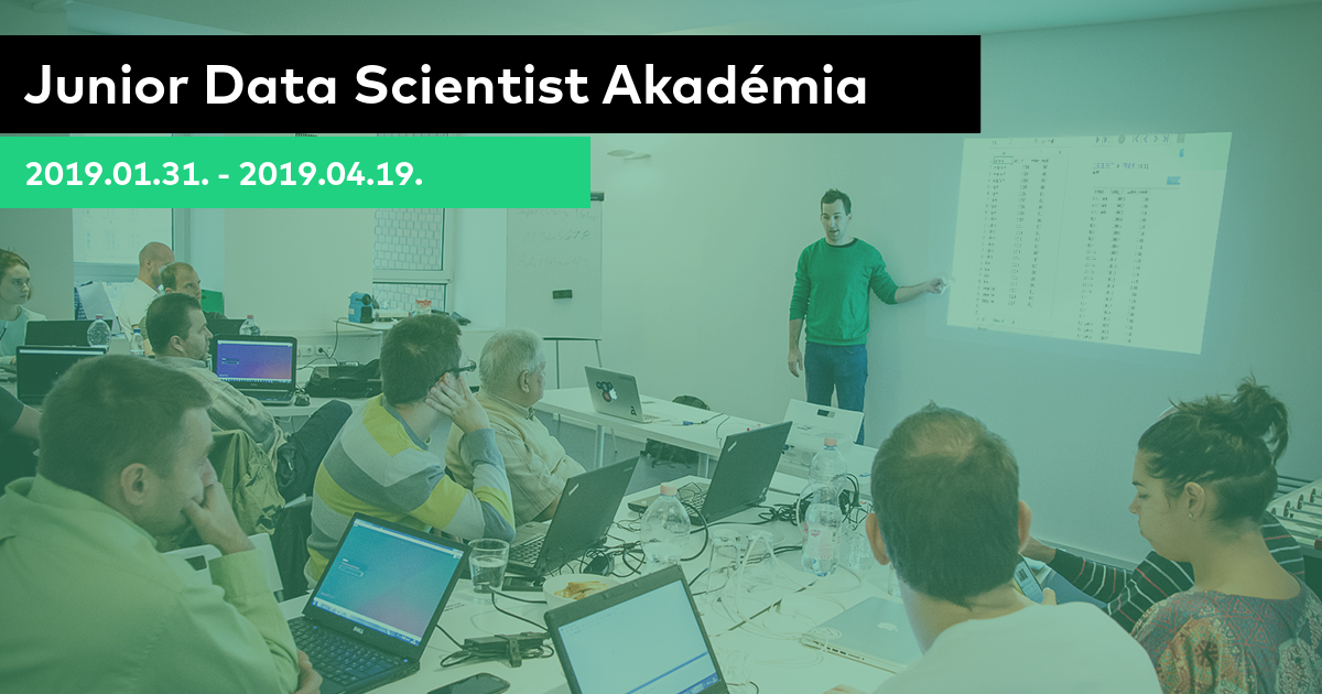 Junior Data Scientist Akadémia (6+6 hetes átfogó képzés)