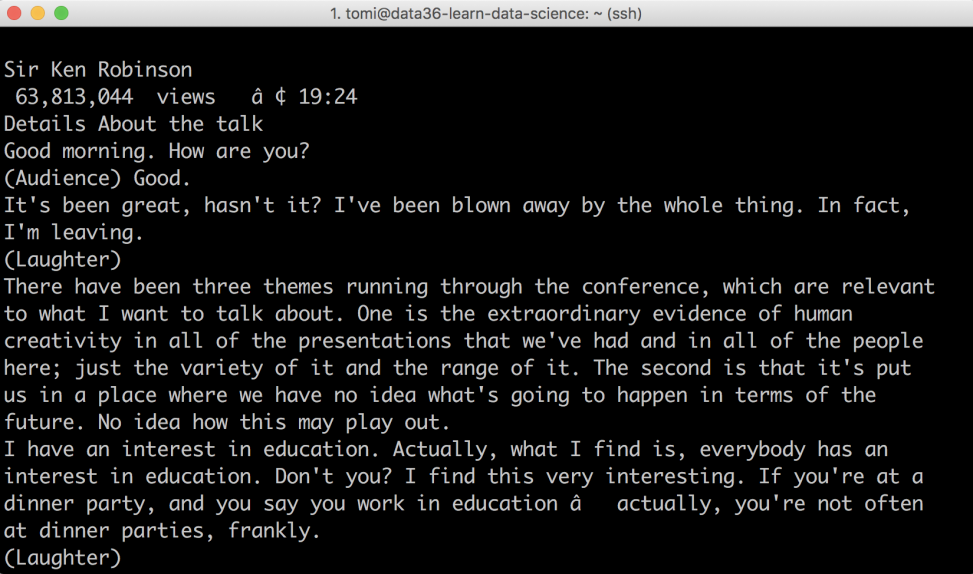 Web Scraping Tutorial -- episode #1 -- Scraping a Webpage (with Bash)