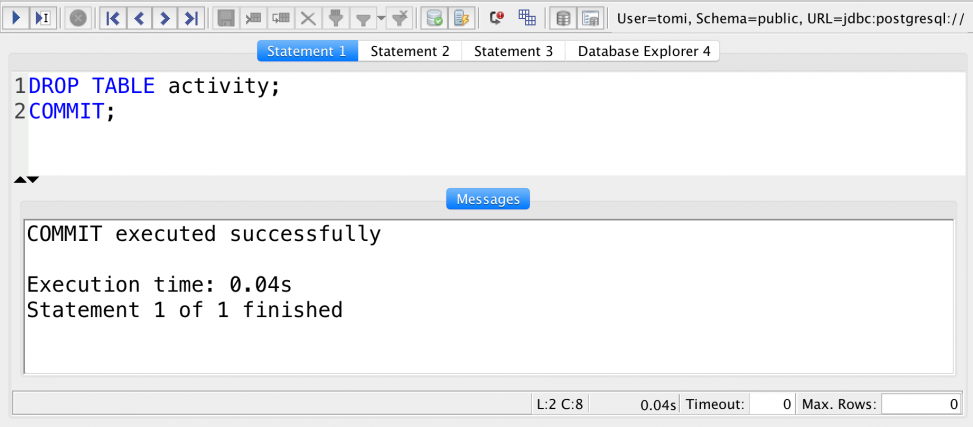 Sql Drop Table Commit Data36
