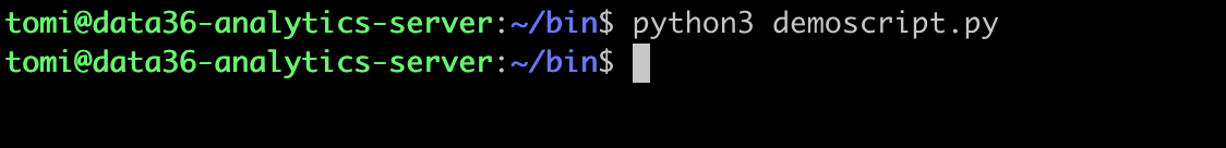 Run A Python Script In Terminal Data36