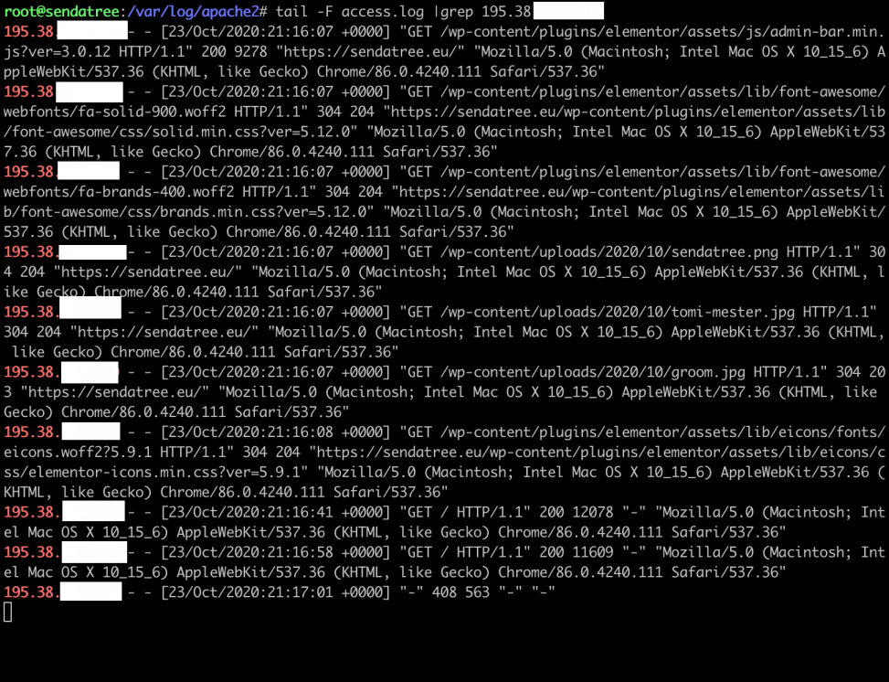 How Data Collection Works on Websites (concepts: front end & back end)