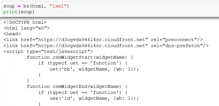Beautiful Soup Tutorial 1. (Introduction to Web Scraping with Python)