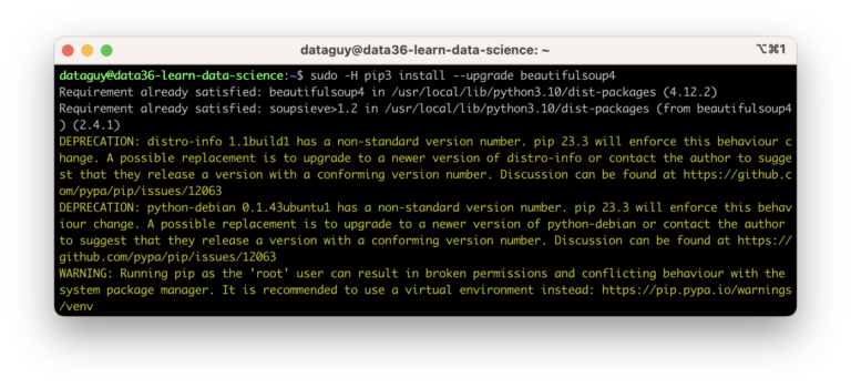 Python libraries and packages for Data Scientists (Top 5)